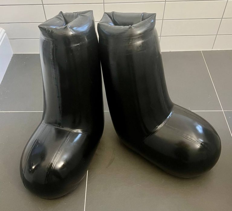Black Bopper footpaws – Rubber Paws